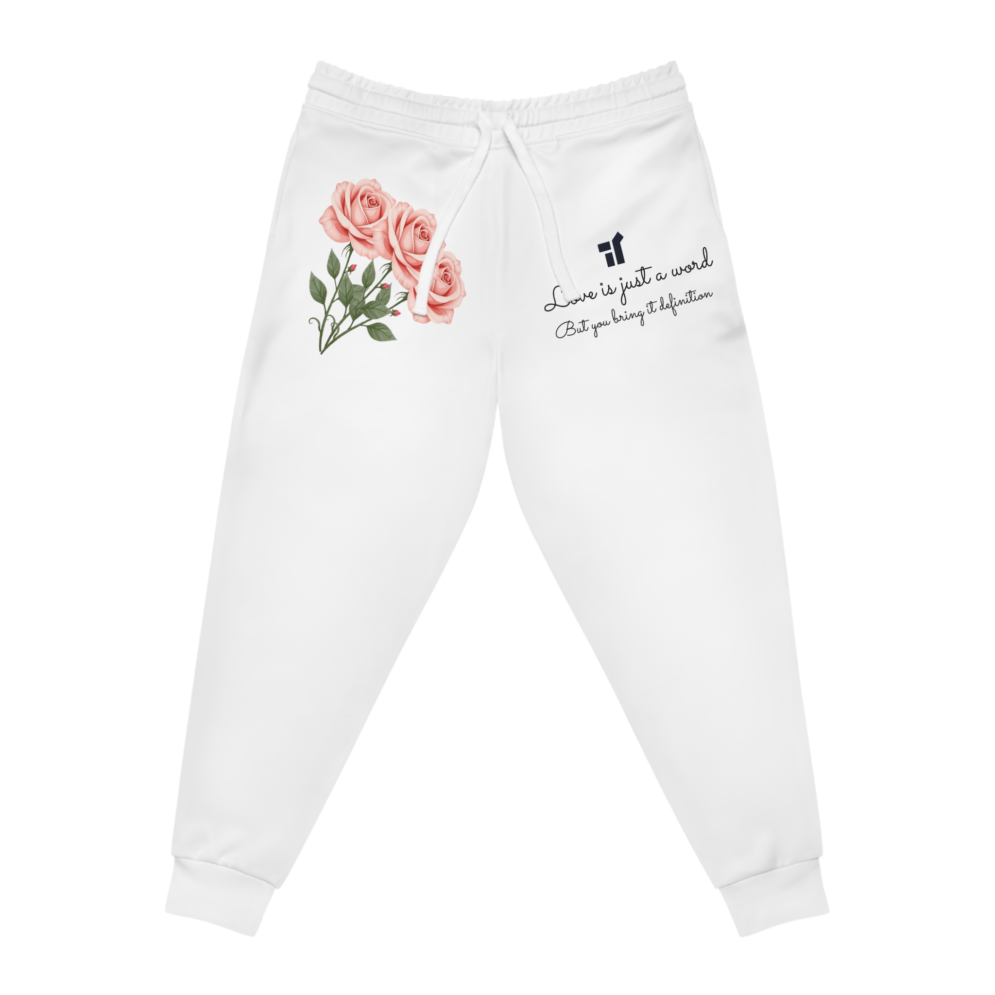 Toyi Love Series 1 Joggers White - TOYI